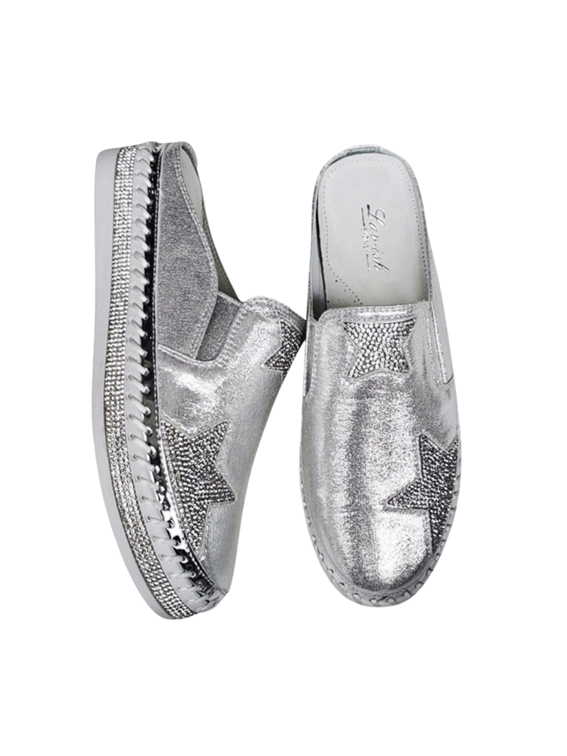 la-vish-silver-star-slides-meraki-blu